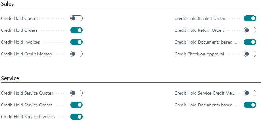Clever Dynamics - Credit Control Setup